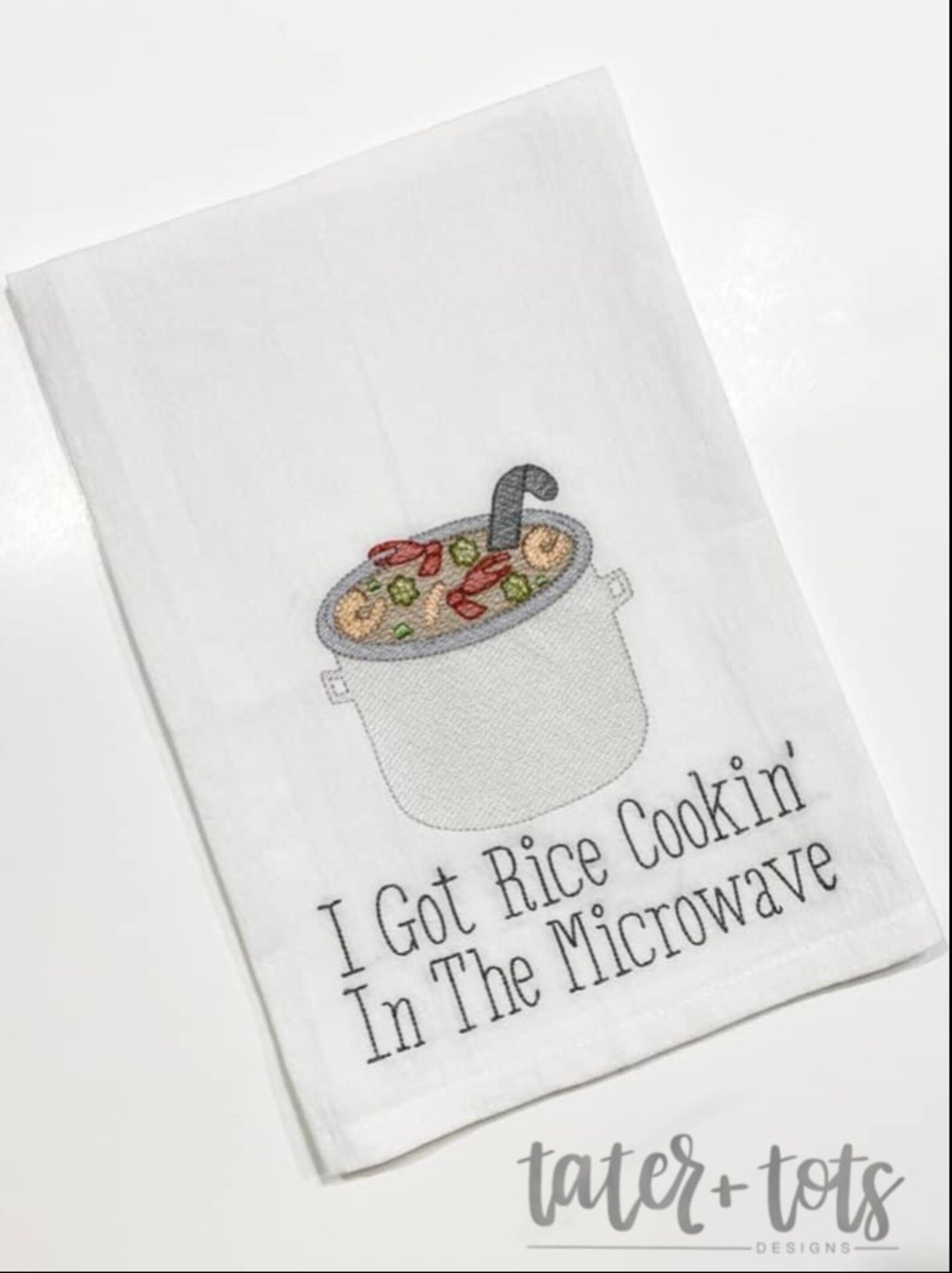 Pot of Gumbo Machine Embroidery Design File Digital Download Size 5x7 ...