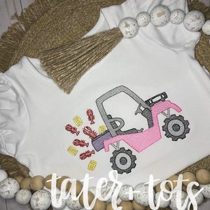 Side by Side ATV Crawfish Embroidery Design File Digital Download Size ...