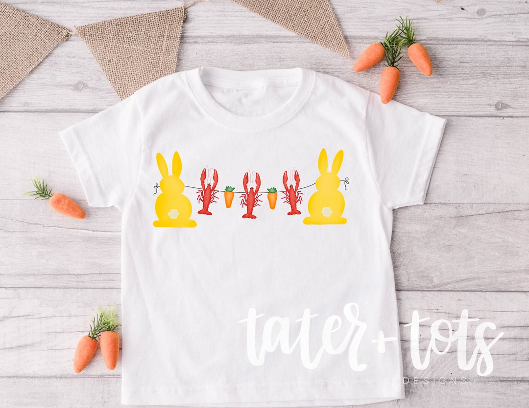Easter PNG Yellow Bunnies With Crawfish - Etsy