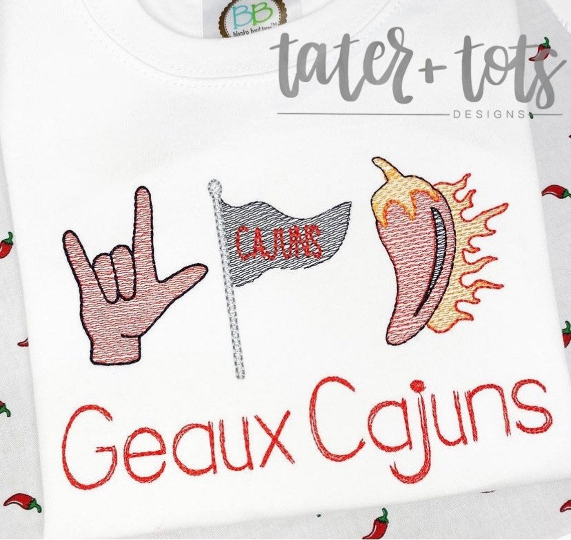 Cajun Quick Stitch Machine Embroidery Bundle File Digital Download Size ...