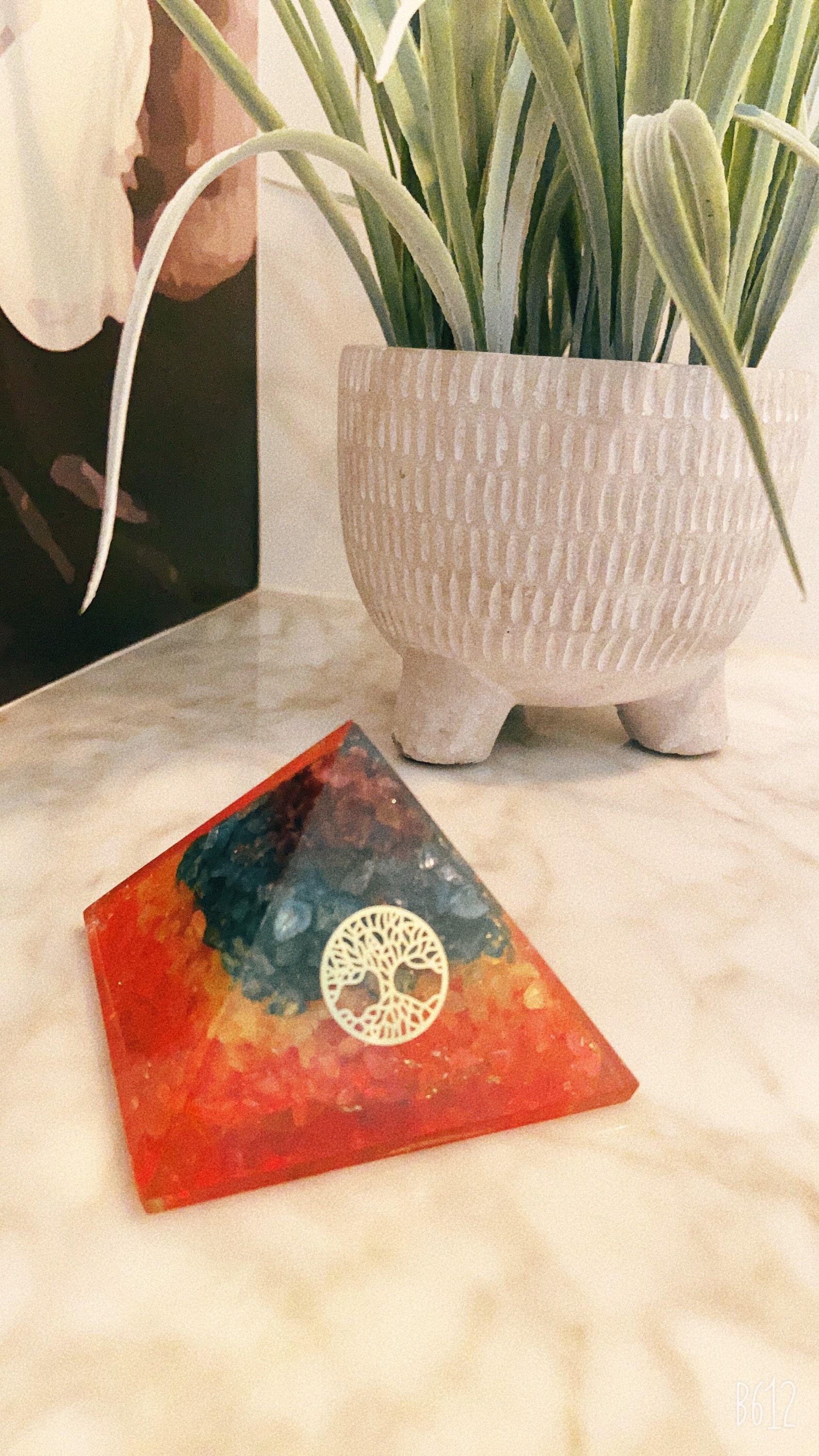 7 Chakras Pyramid Orgonite Pyramids Healing Pyramid Reiki - Etsy