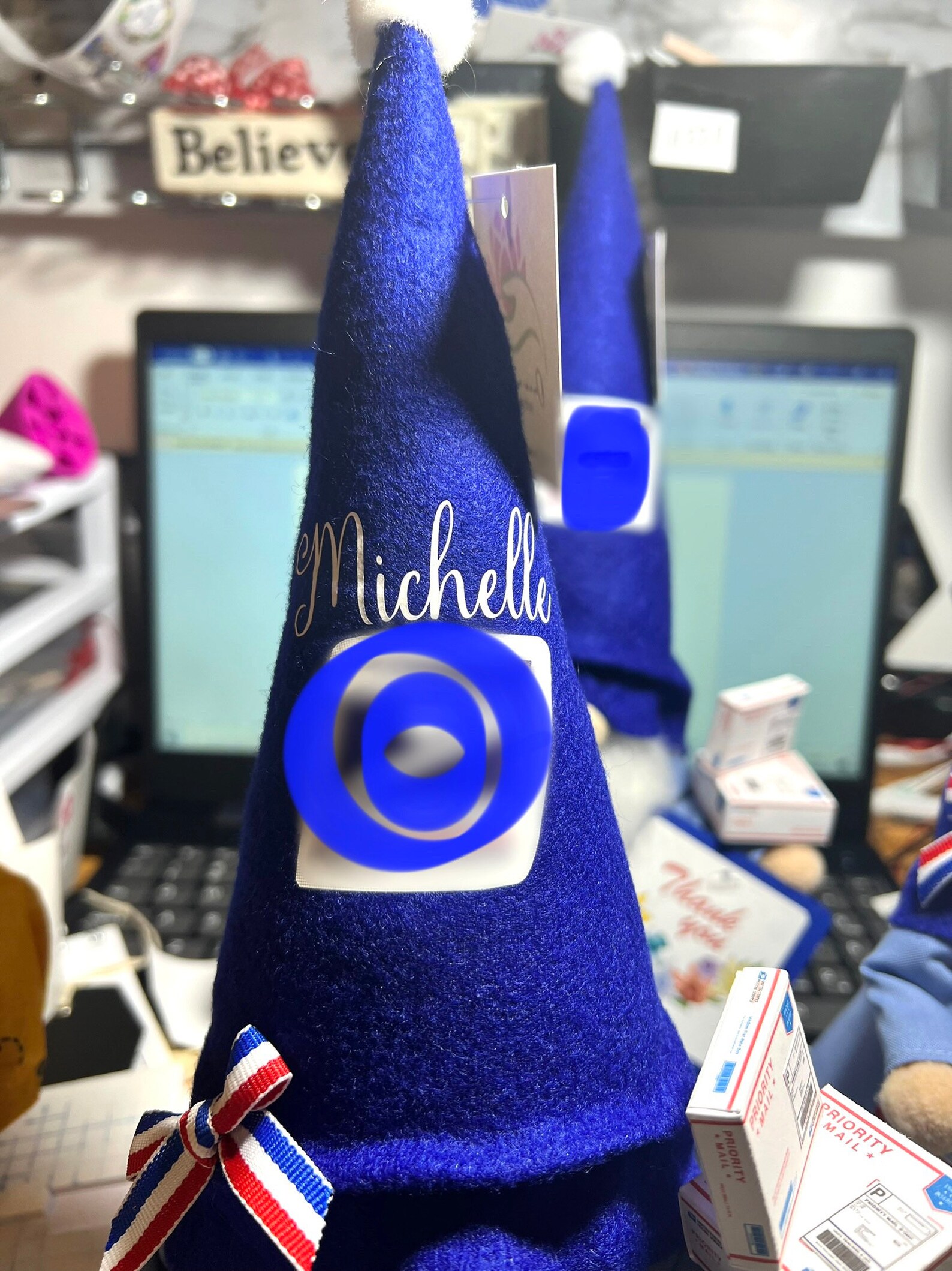 Postman Gnome Postwoman Gnome Post Worker Postal Officer | Etsy