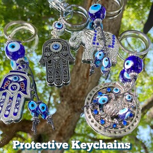 Evil Eye Keychain Turkish Eye Nazar Eye Protection - Etsy