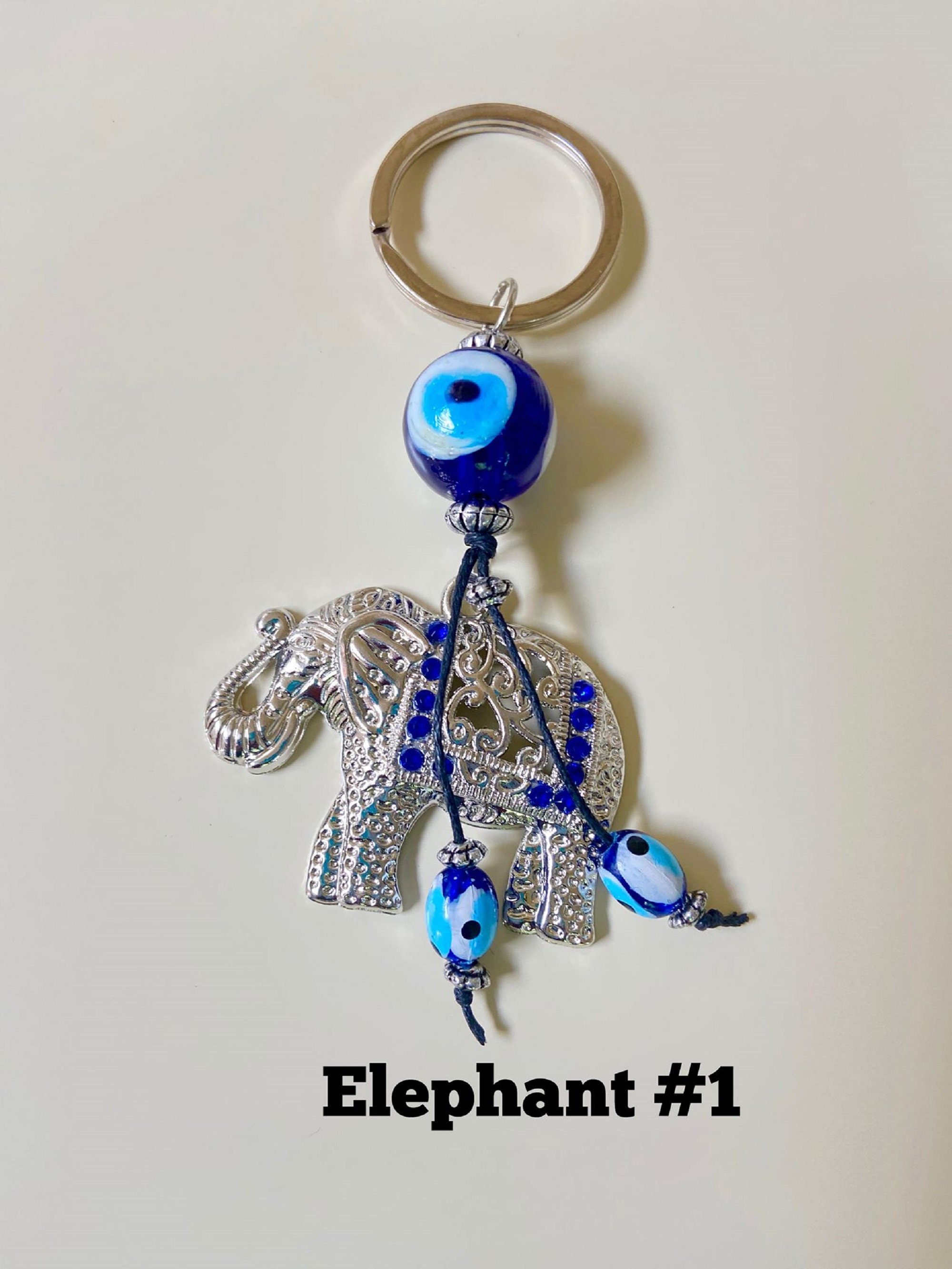 Evil Eye Keychain Turkish Eye Nazar Eye Protection | Etsy