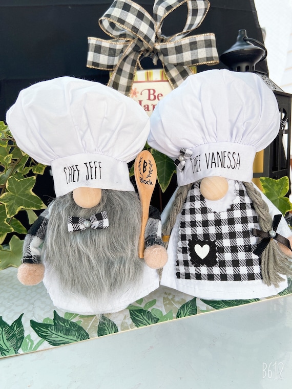 Kitchen Gnomes Chefs Gnomes Kitchen Family Kitchen - Etsy