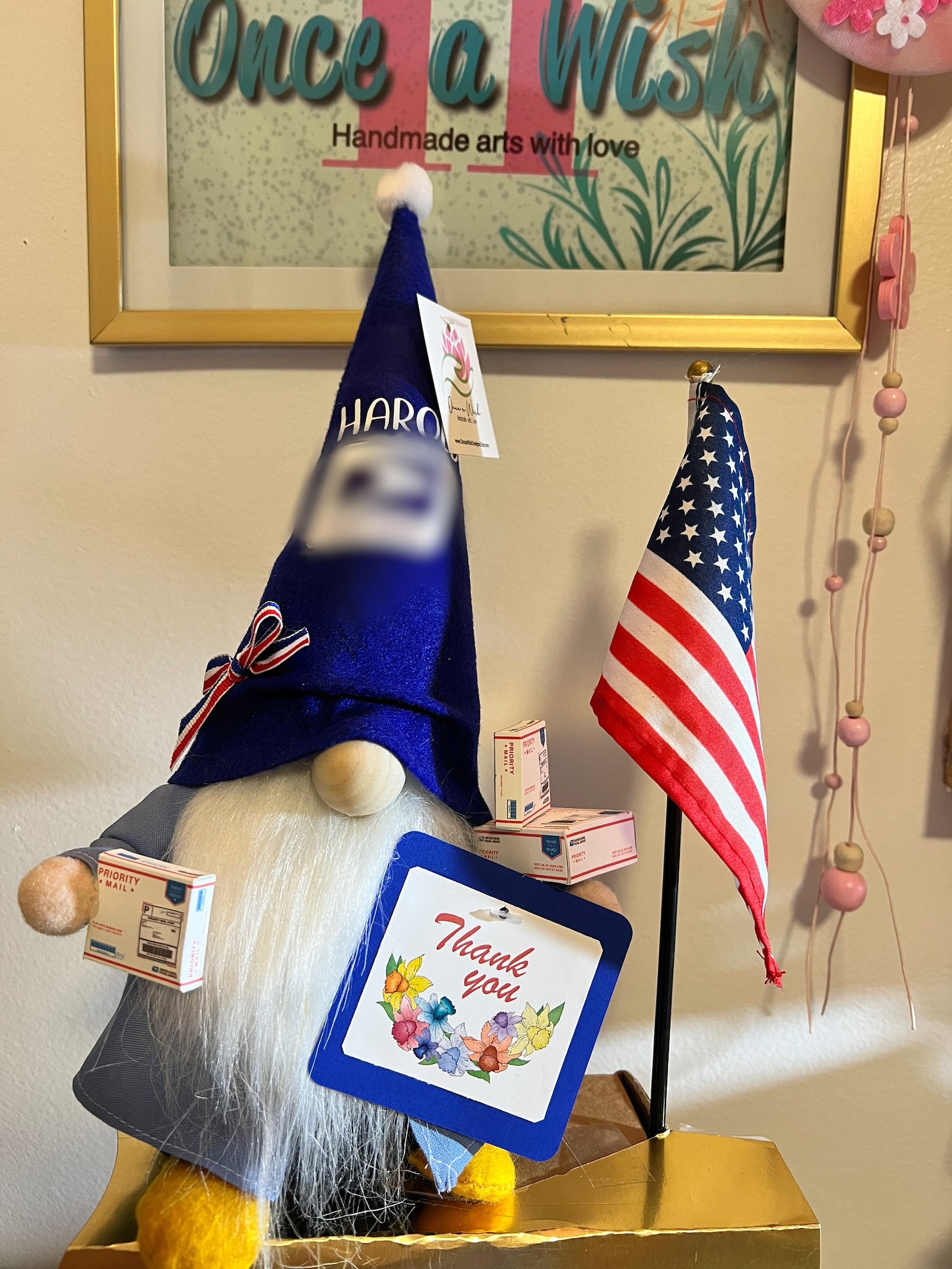 Postman Gnome Postwoman Gnome Post Worker Postal Officer - Etsy