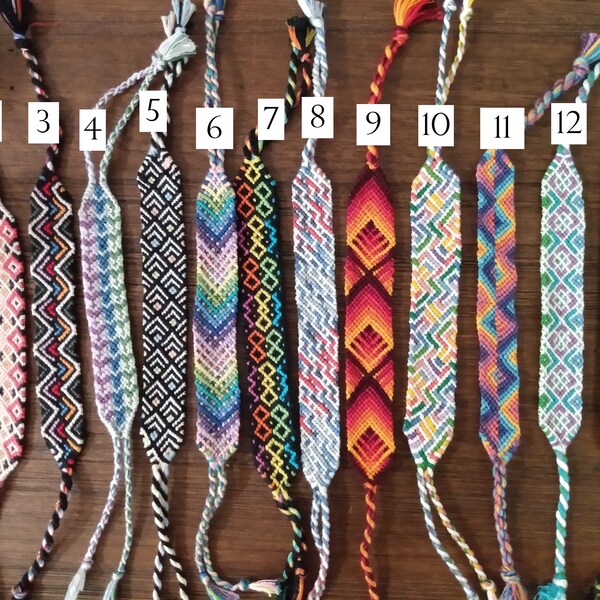 Woven Friendship Bracelets - Etsy