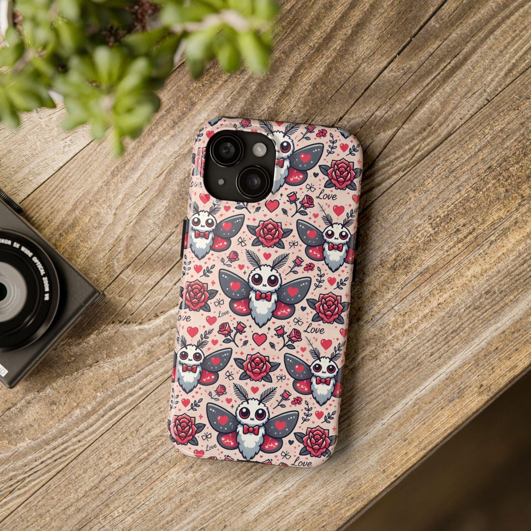 Mothman Cryptid Love Tough Phone Case - Etsy
