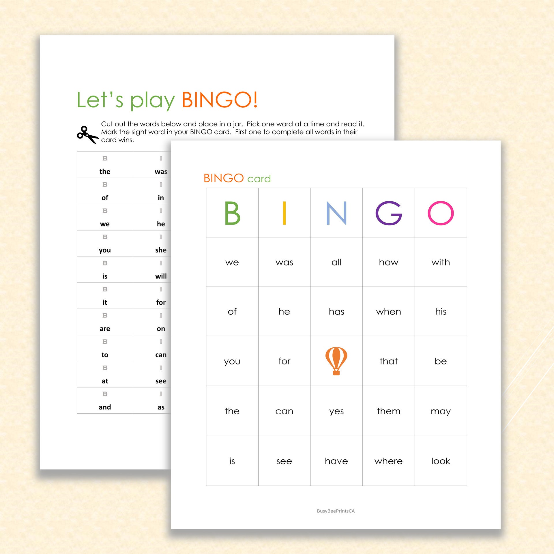 50 Sight Words Printable Worksheets, 65 Pages, Pre-k to Kindergarten ...