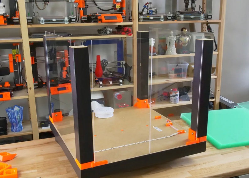 3D Printer Enclosure for Ikea Lack Tables: Works With FDM Printers ...