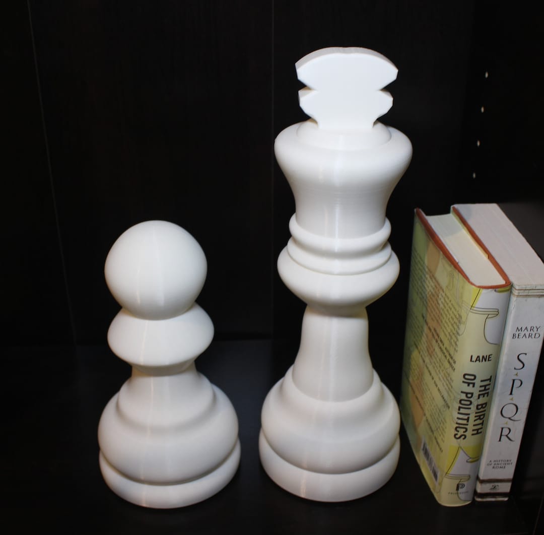 Giant Chess Piece Decor Oversized Chess Piece Statue Art - Etsy