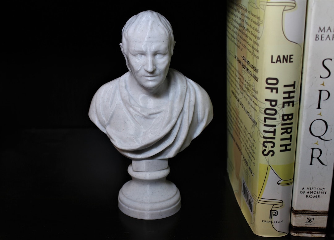 Ovid Bust; Statue of the Roman Poet; Contemporary of Virgil and Horace ...