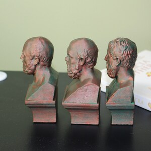Plato Aristotle Socrates Busts — Statues of the Greek Philosophers - Etsy