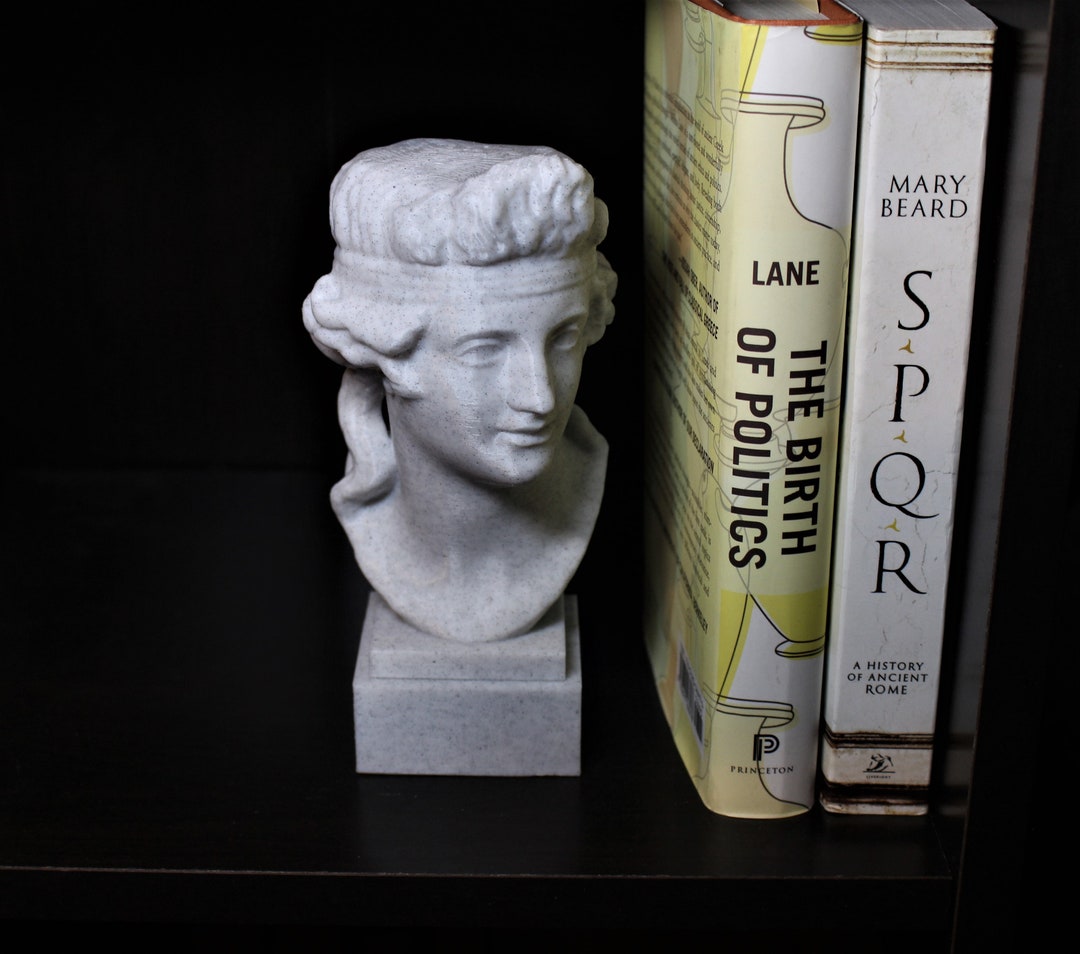 Dionysus/bacchus Bust; 7-inch Statue of the Greek and Roman God of Wine ...