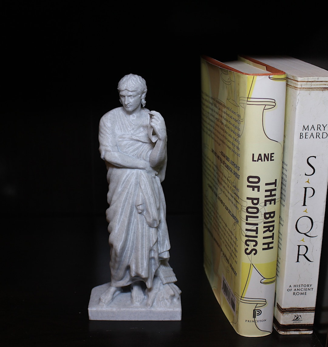 Virgil Statue Sculpture of the Roman Poet Author of the Aeneid - Etsy