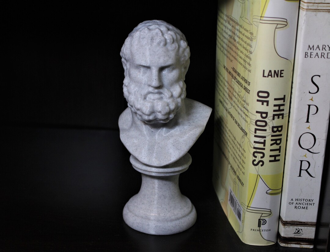 Hercules/heracles Bust; Statue of the Greek and Roman God; Son of Zeus ...