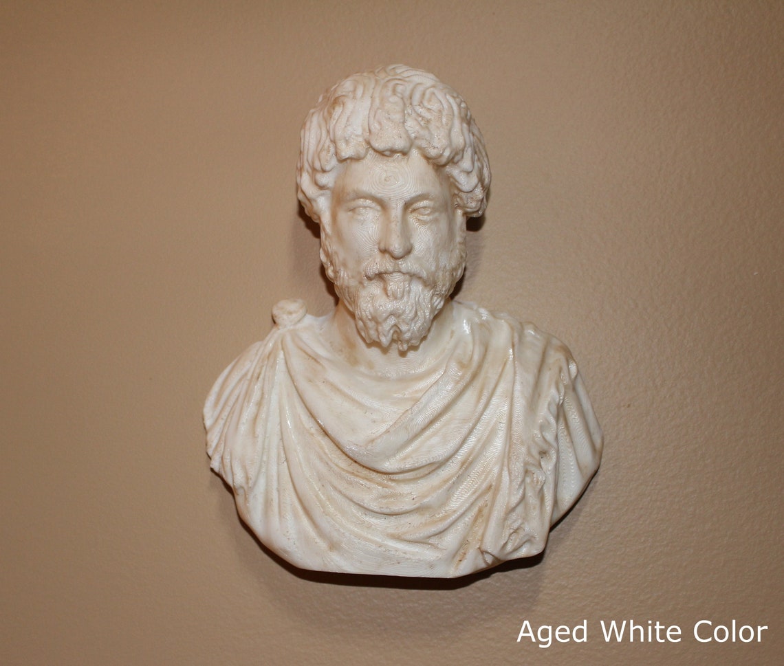 Marcus Aurelius Wall Hang Scupture Bust Statue of the Roman - Etsy