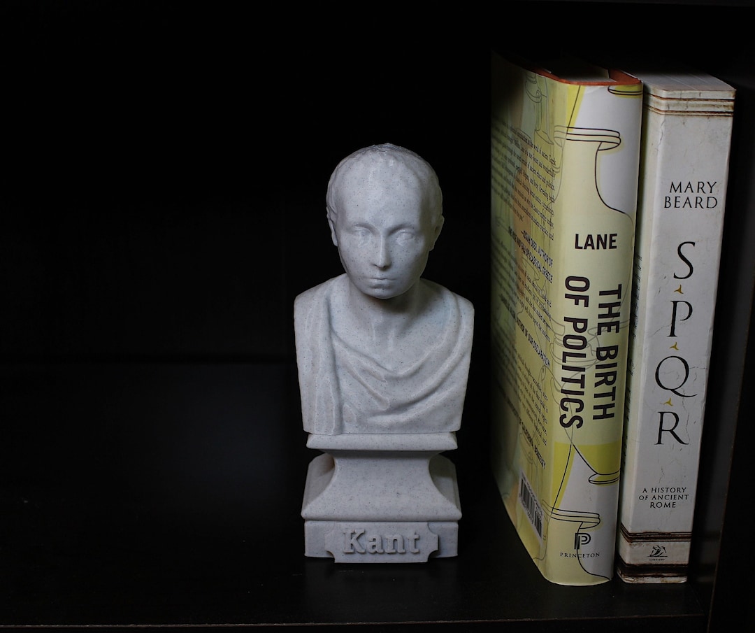 Immanuel Kant Bust — Statue of the German Enlightenment Philosopher - Etsy
