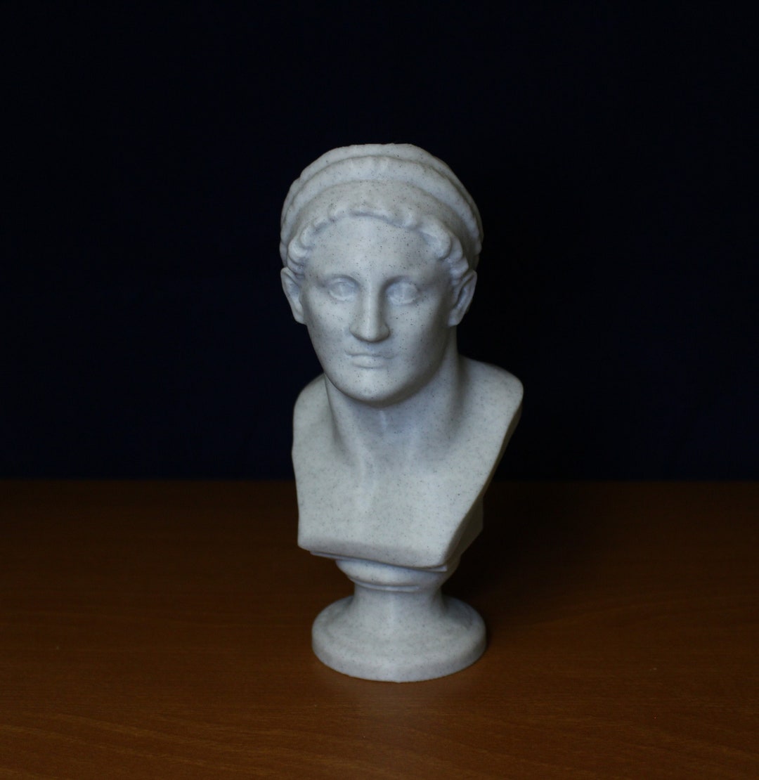 Ptolemy I Soter Bust - Statue of the Greek Pharaoh of Egypt - Ally of ...