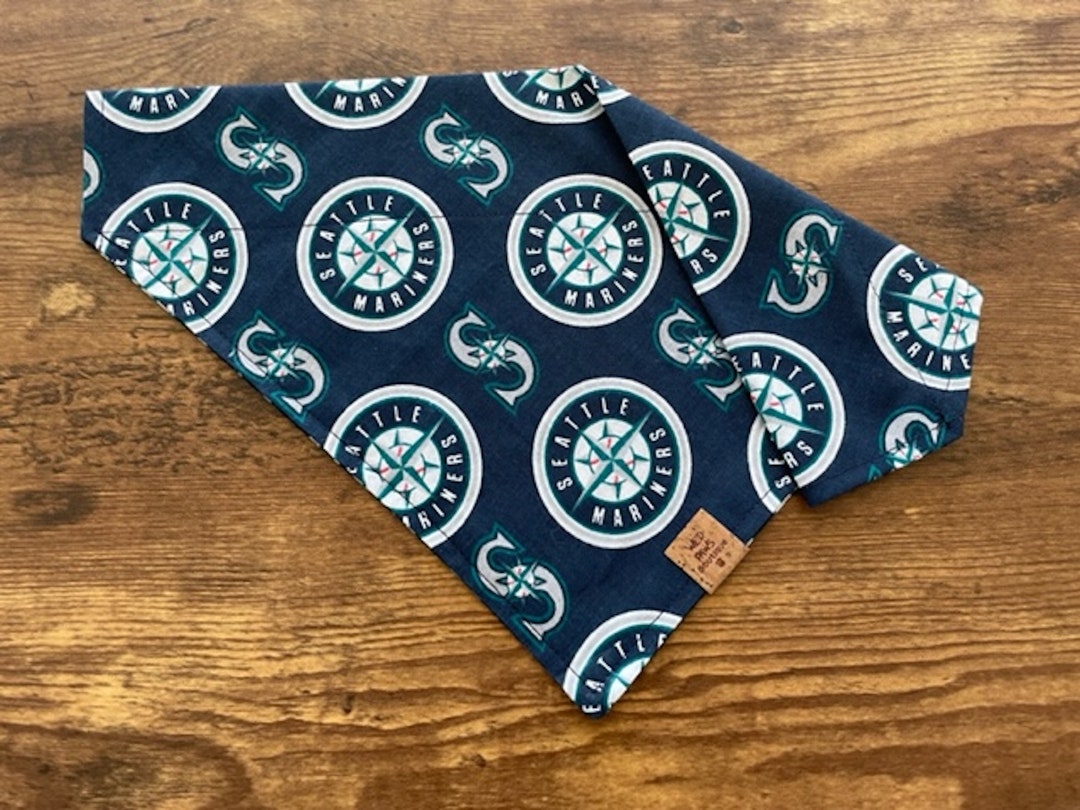 Seattle Mariners MLB Baseball Dog Bandanna Dog Scarf Puppy Tie-on Over ...