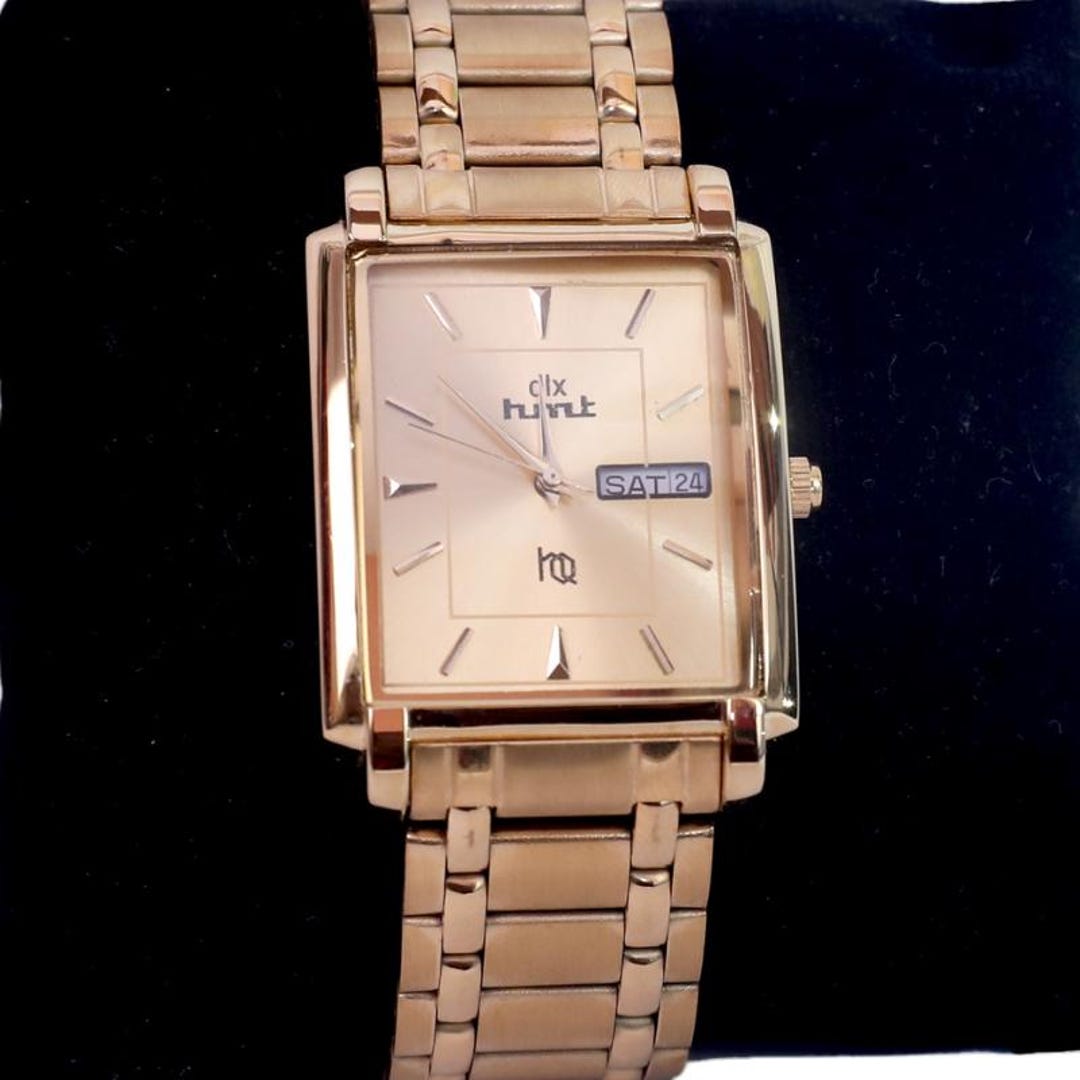 Men Man’s Watch HMT Gold Chronograph Gold Men Watch Best for Gift - Etsy