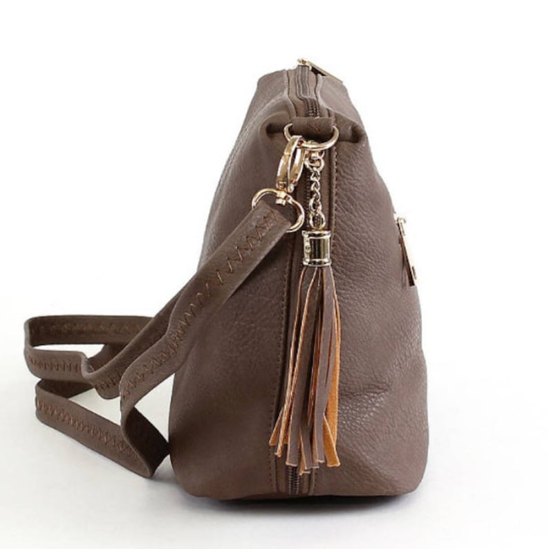 SIDE POCKET Bag Monogrammed Crossbody Bag Personalized - Etsy