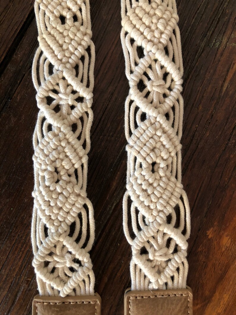 Macrame Crossbody Strap Detachable Macrame Shoulder Strap - Etsy