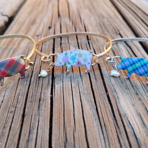 Pig jewelry - Etsy