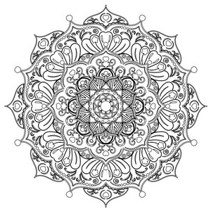 Amazing Patterns: Adult Coloring Book, Stress Relieving Mandala Style ...
