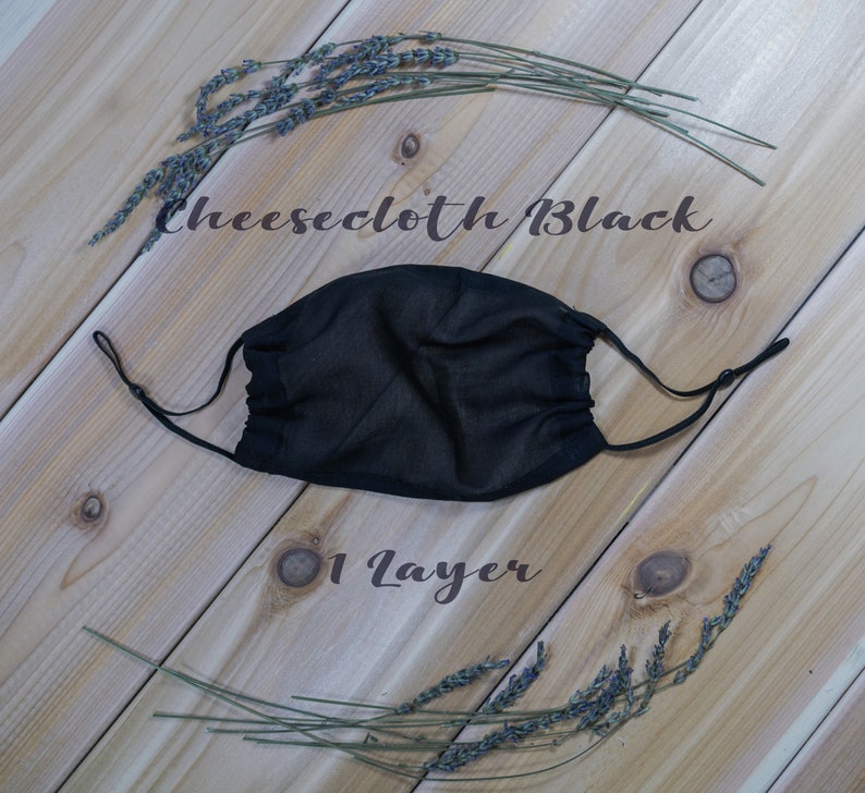 Cheesecloth Face Mask Gauze Muslin 100% Cotton . Made in - Etsy Canada