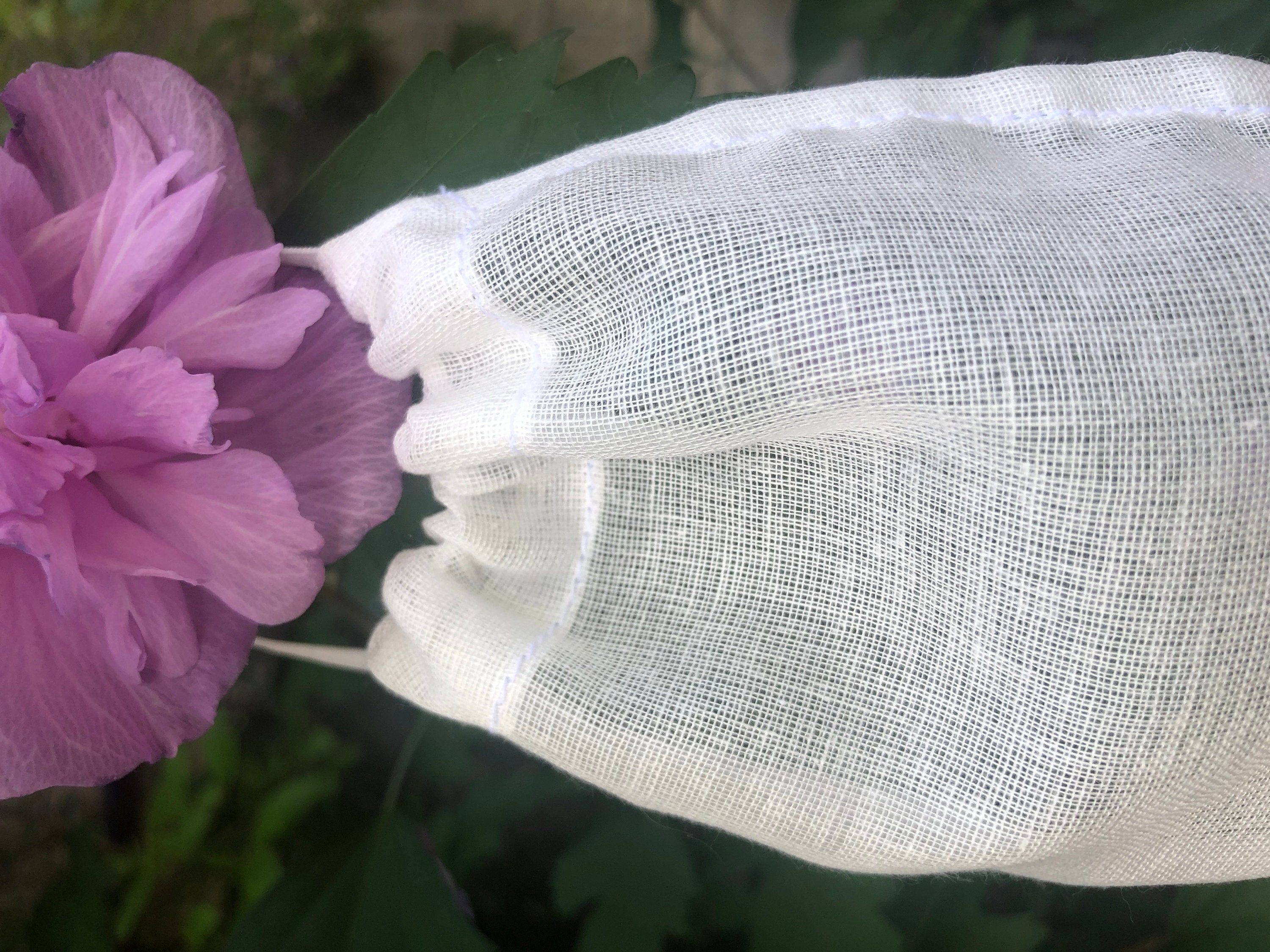 Cheesecloth Face Mask Gauze Muslin 100% Cotton . Made in | Etsy Canada