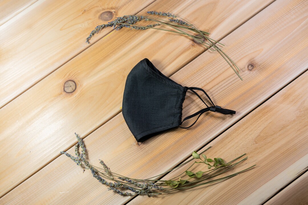 100% Linen Single Layer Face Masks for Adults. Made in Canada ...
