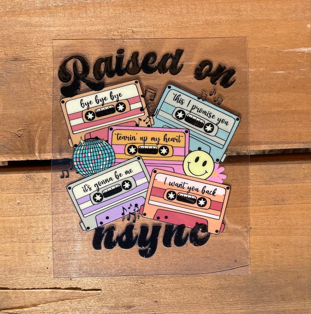 NSYNC Glass Can/boy Band/90s Kids /coffe Cupw/coffee Drink - Etsy