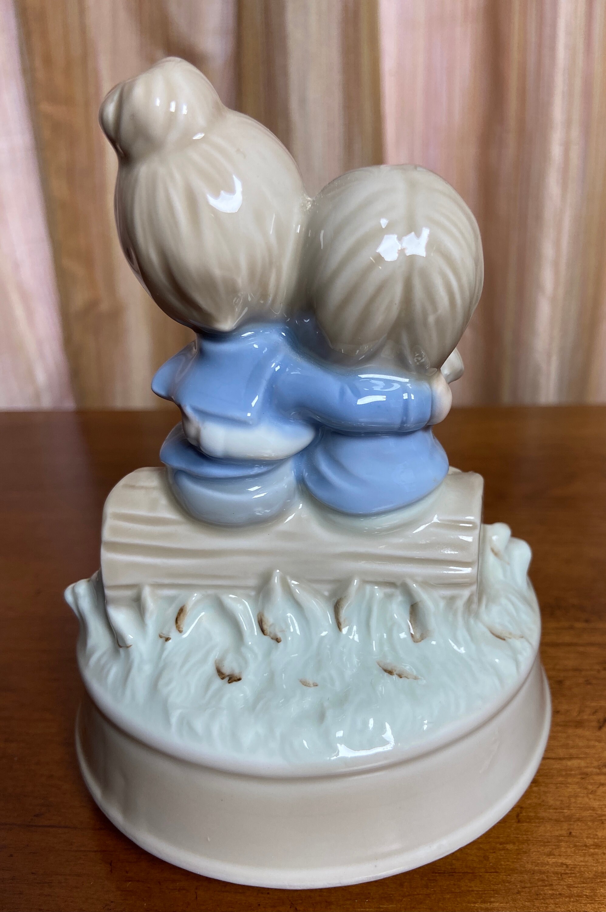 Music Box Boy Girl Music Box Music Box Figurines Bunny - Etsy