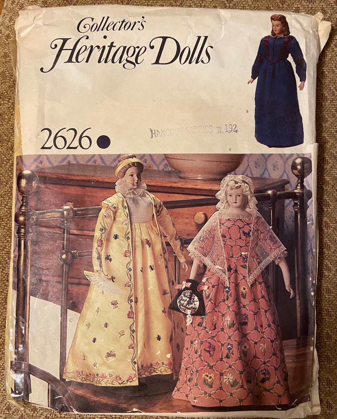 Vogue Doll Pattern, Doll Clothes Pattern, Vintage Doll Pattern ...