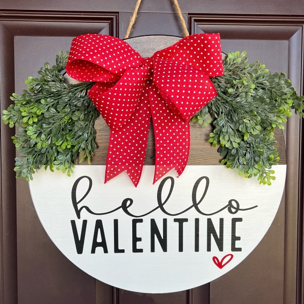 Valentine Door Sign - Etsy