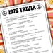 1975 Trivia Game - 50th Birthday Party Game - 1970s Trivia - Born in ...
