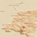Dune Map. 3d Terrain Map of Arrakis. Dune Poster A1 Landscape, Arrakis ...