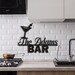 Custom Bar Sign for Home Bar Bar Name Sign Personalized Bar - Etsy