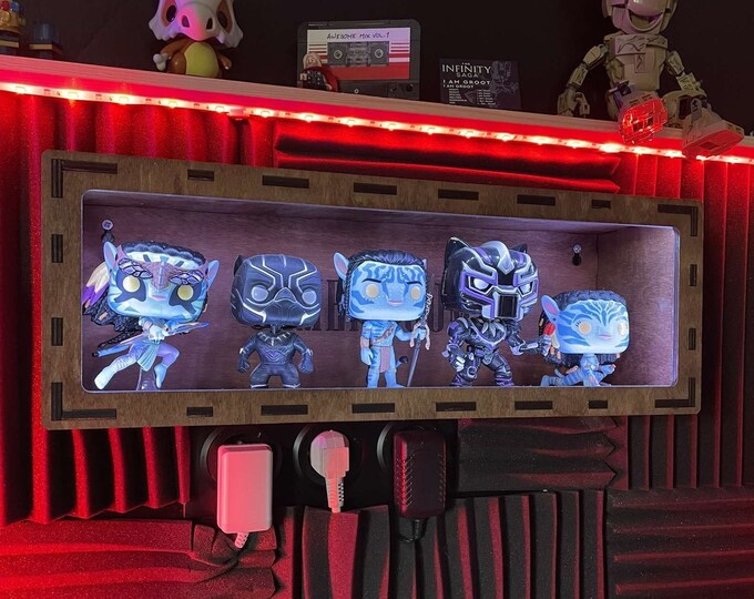 Funko POP Wall Mount Display Shelf Perfect for Collectors Floating ...