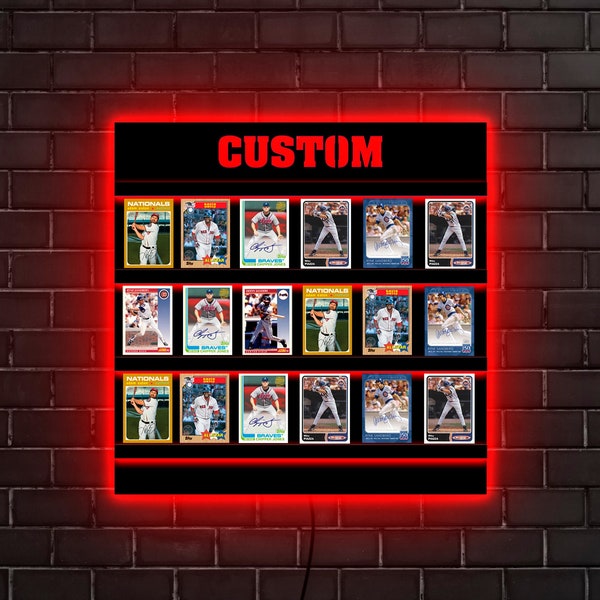Sports Card Display - Etsy