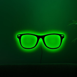 Sunglasses Wall Decor Led, Sunglasses Wall Art, Sunglasses Neon Sign ...