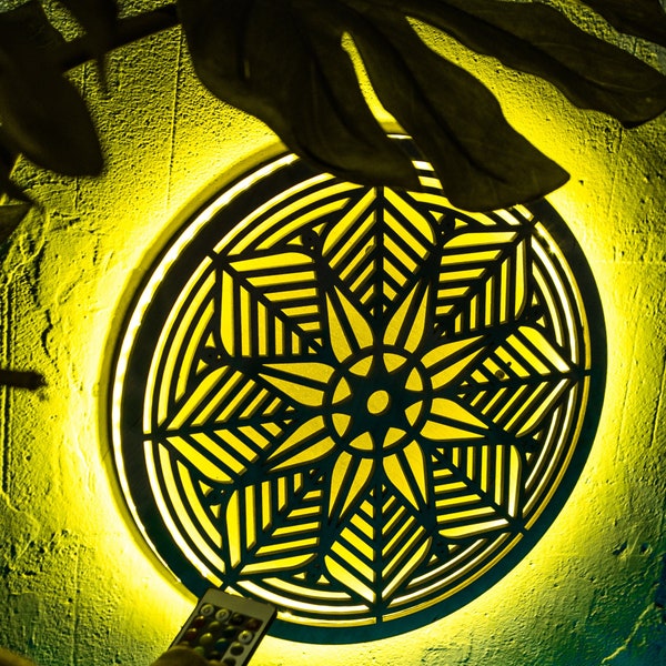 Sacred Geometry Lamp - Etsy