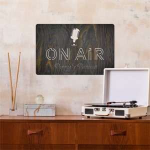 Podcast Neon Sign, Podcast Lighting, on Air Neon Sign, Recording Led ...