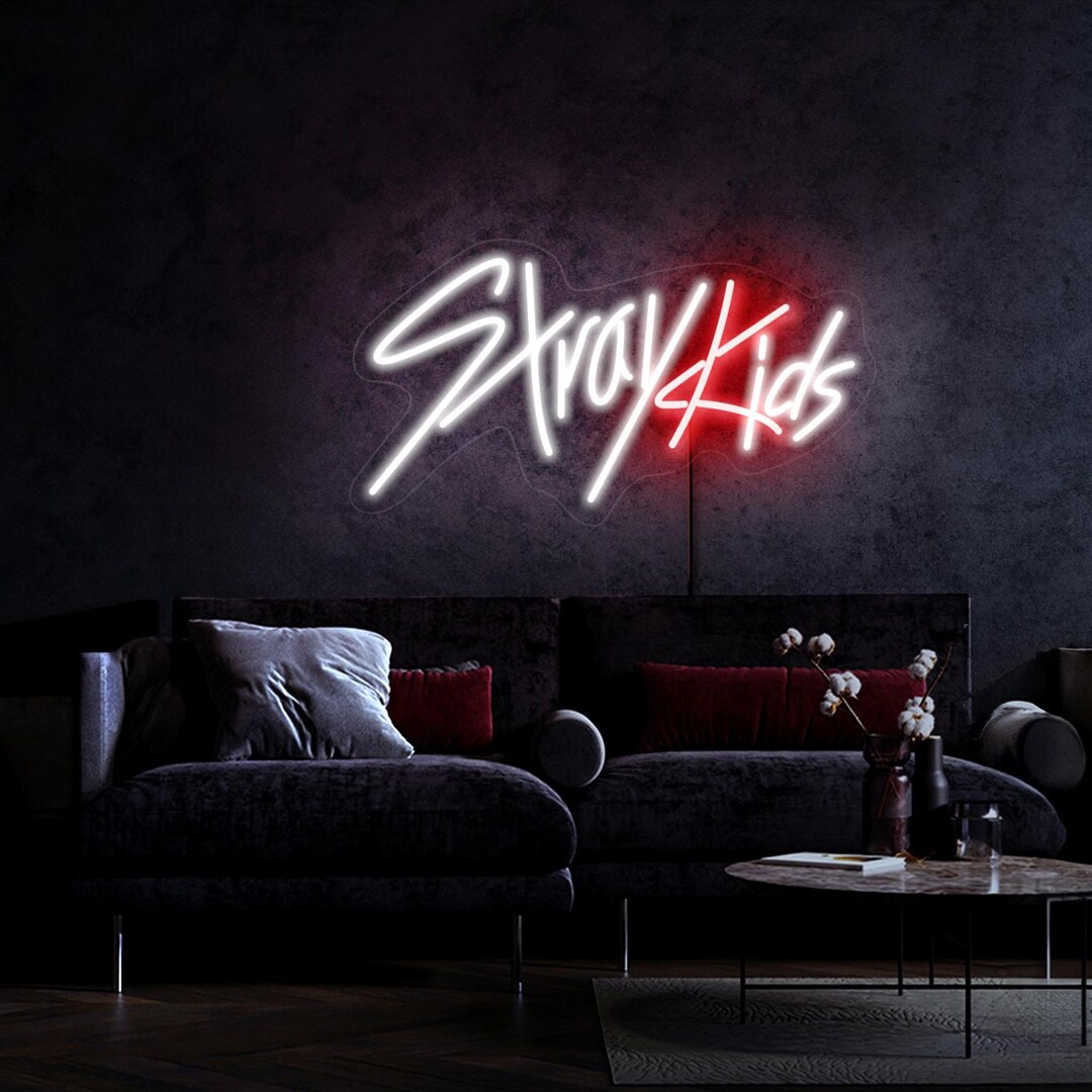 Stray Kids Neon Sign, Straykids Led Sign, K-pop Neon Sign, Music Neon ...