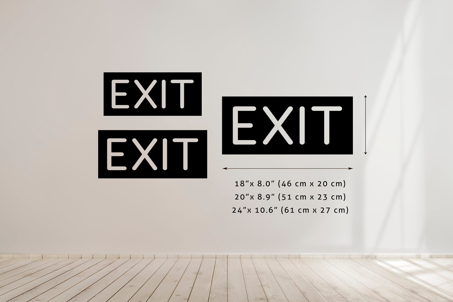 Exit Sign Light Exit Wall Sign Exit Sign Exit Light Exit - Etsy
