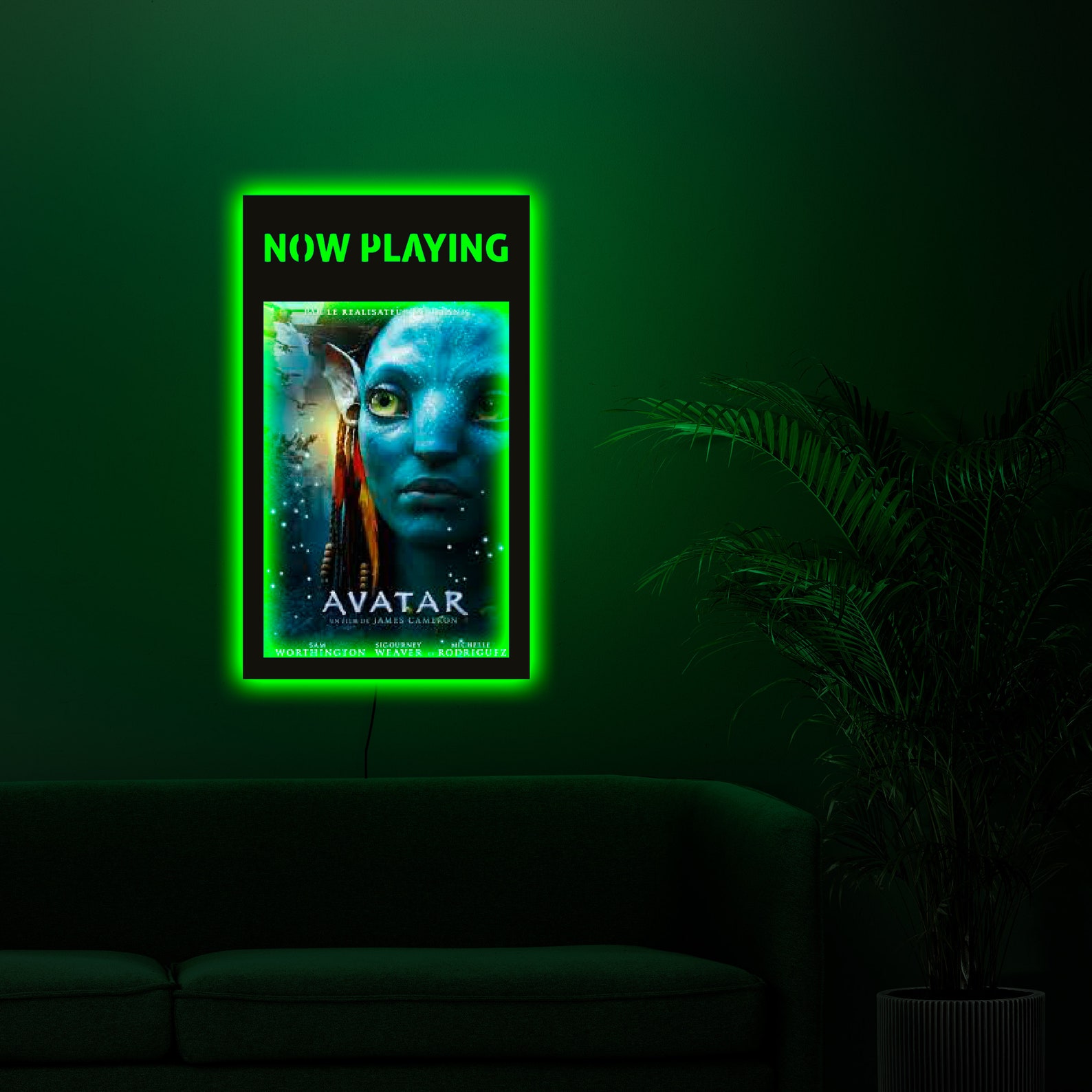 Movie Poster Neon Sign Movie Poster Neon Light Movie Poster - Etsy
