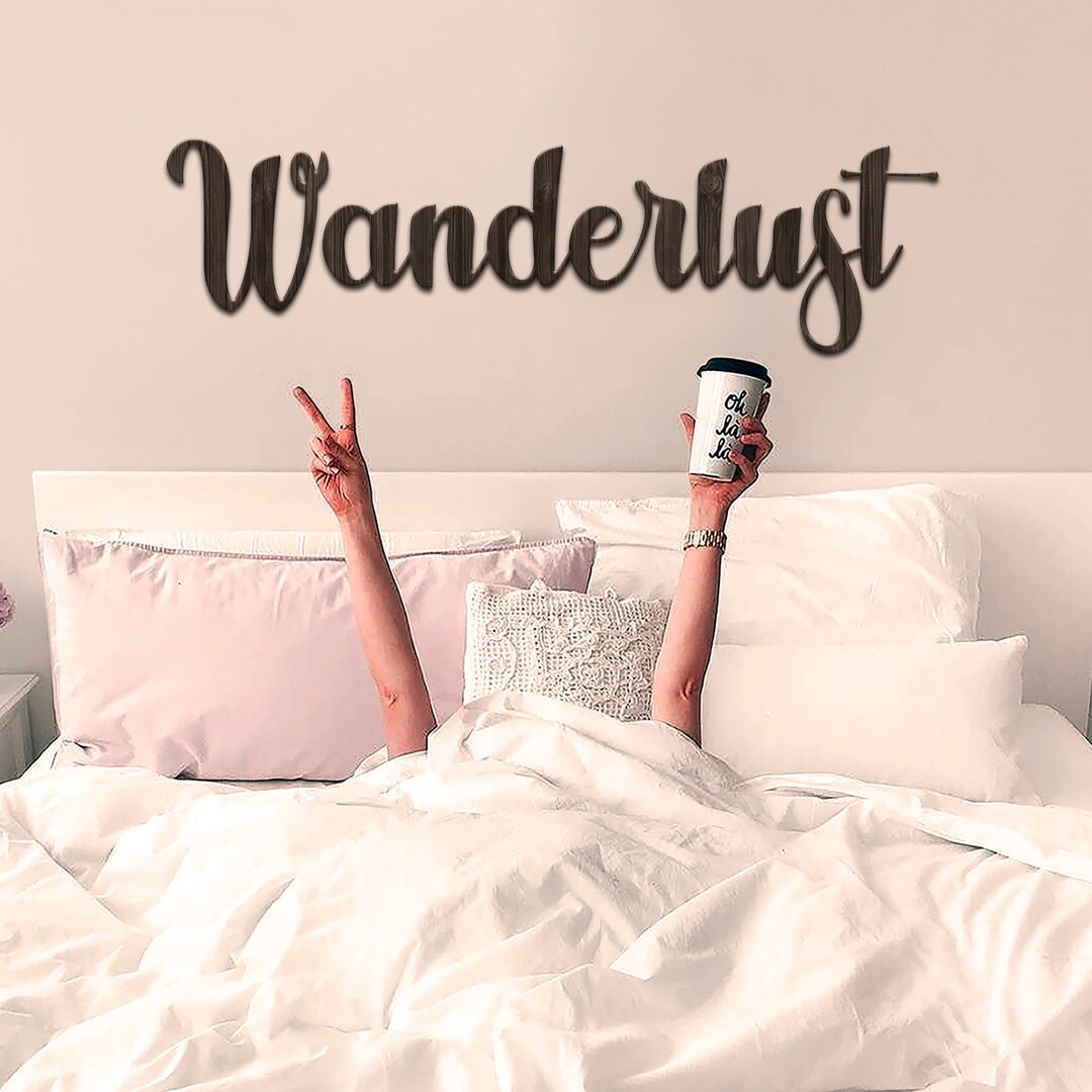 Wanderlust Sign,wanderlust Wood Sign,wanderlust Wall Decor,wanderlust ...