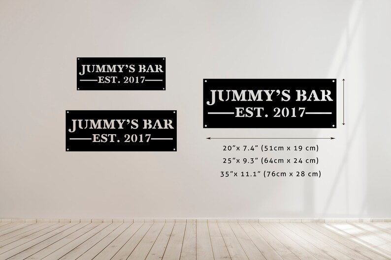 Custom Bar Led Sign Bar Neon Sign Personalized Bar Sign Bar - Etsy