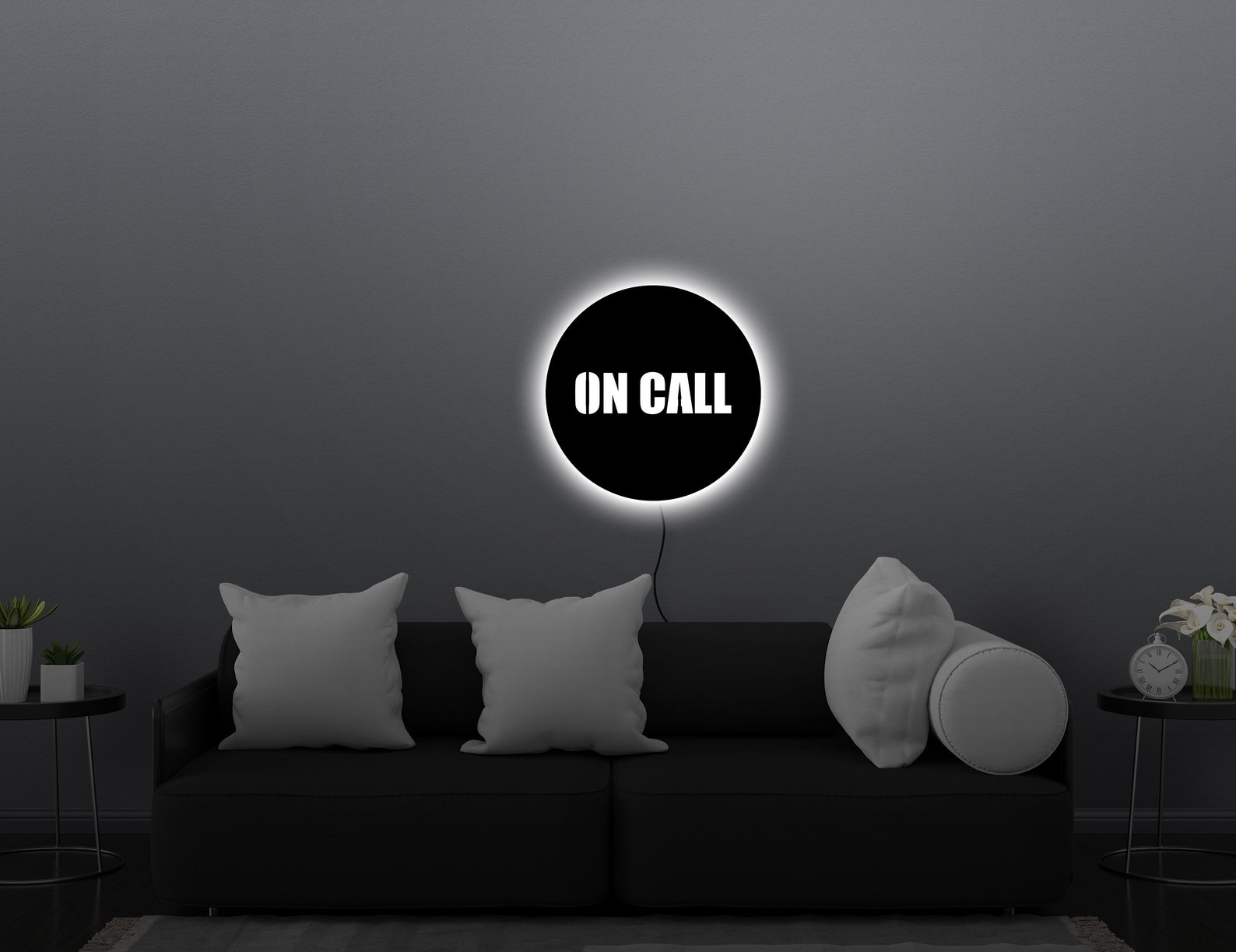 On Call Sign on Call Led on Call Light Call in Progress - Etsy